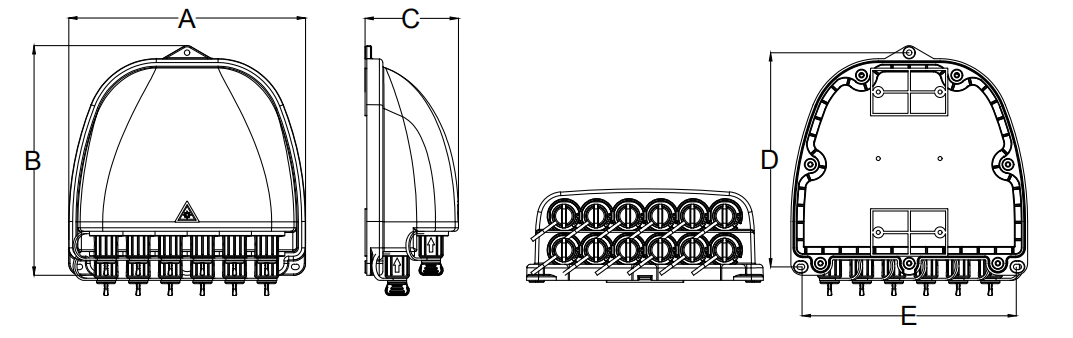 SUN-PDN-1202 Series Pre-connectorized Distribution Box - Pre ...